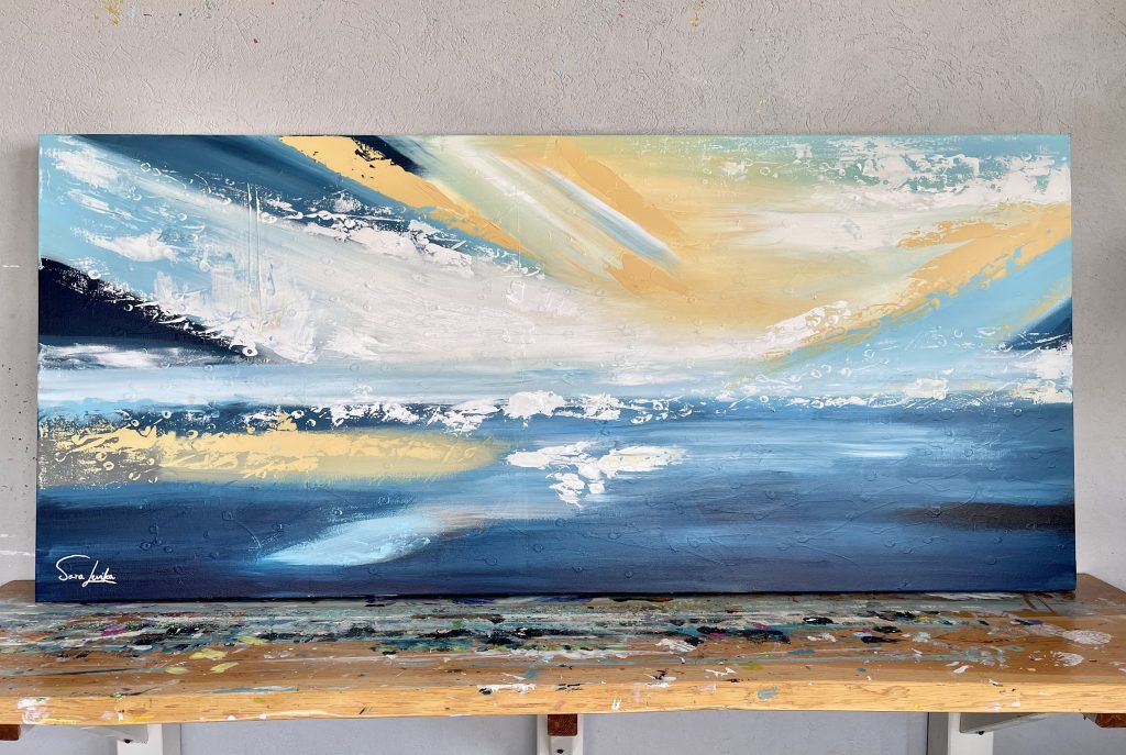 שערי שמיים | שרה לויקה | SARA LEVIKA | שרית לוי קצב - סטודיו לציור